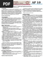 AP 3rd Quarter Reviewer - Final | PDF