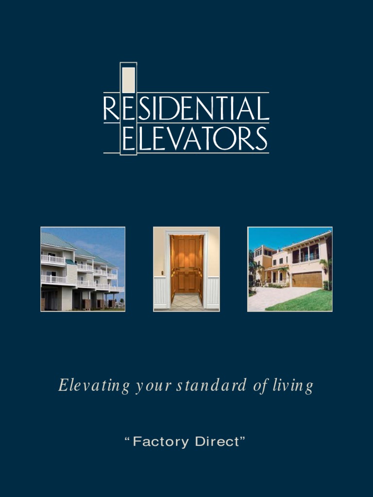 Elevators | PDF | Elevator | Mains Electricity