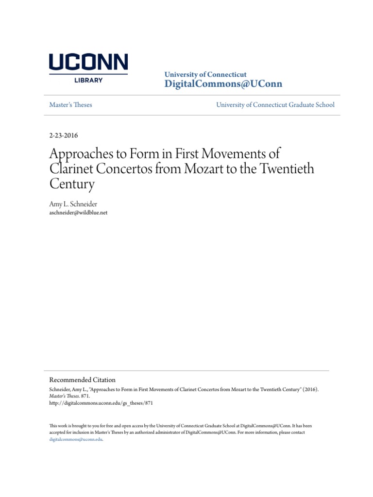 Approaches_to_Form_in_First_Movements_of | PDF | Concerto | Classical ...