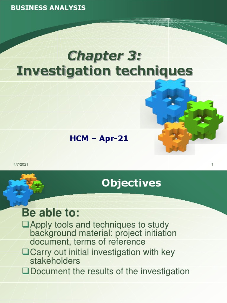 Chapter3 Investigation Techniques | PDF | Software Prototyping | Use Case
