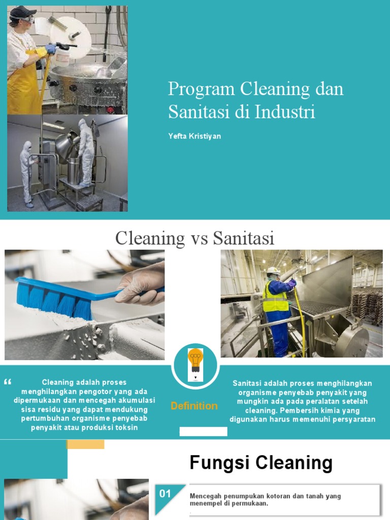 Program Cleaning dan Sanitasi Industri | PDF