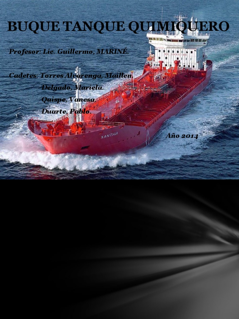 Buque Tanque Quimiquero 2014 | PDF | Agua | Calor