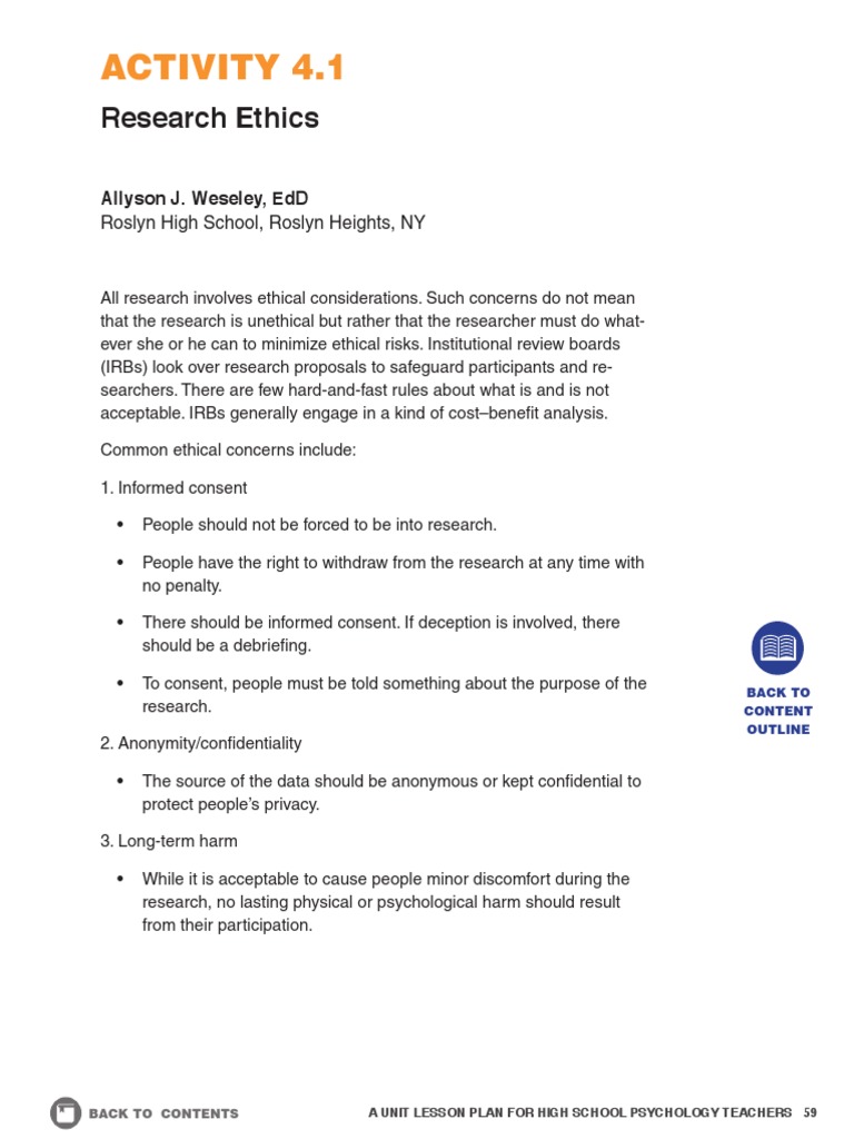 Research Ethics | PDF | Institutional Review Board | Informed Consent