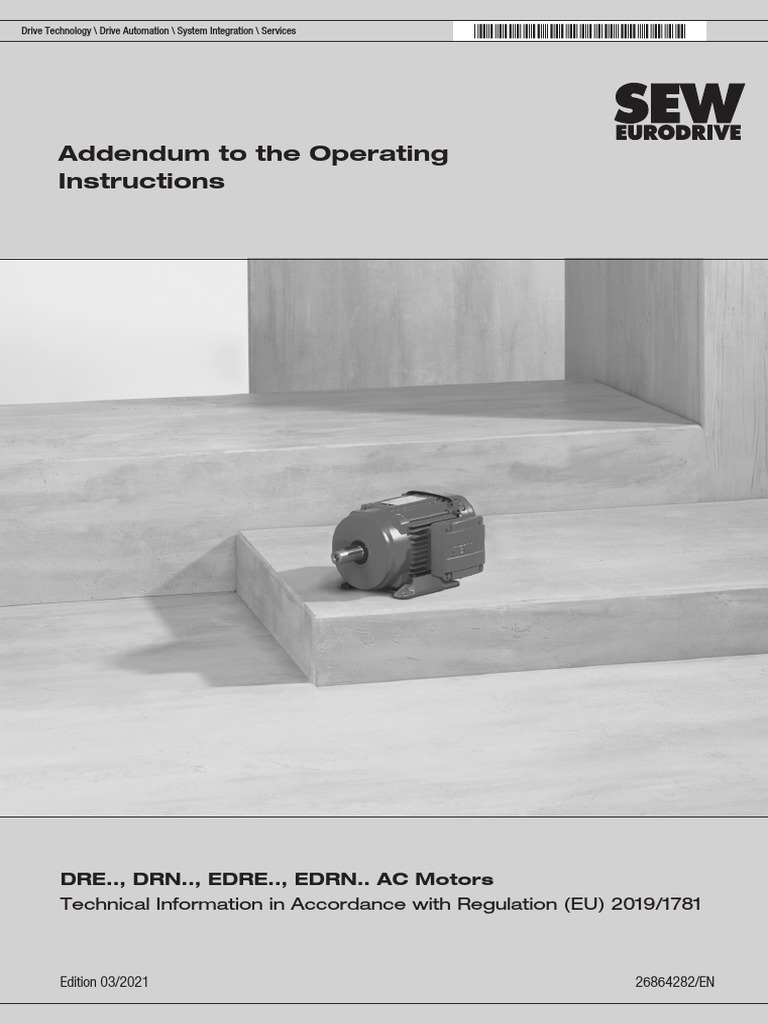 Operating Instructions 26864282 | PDF