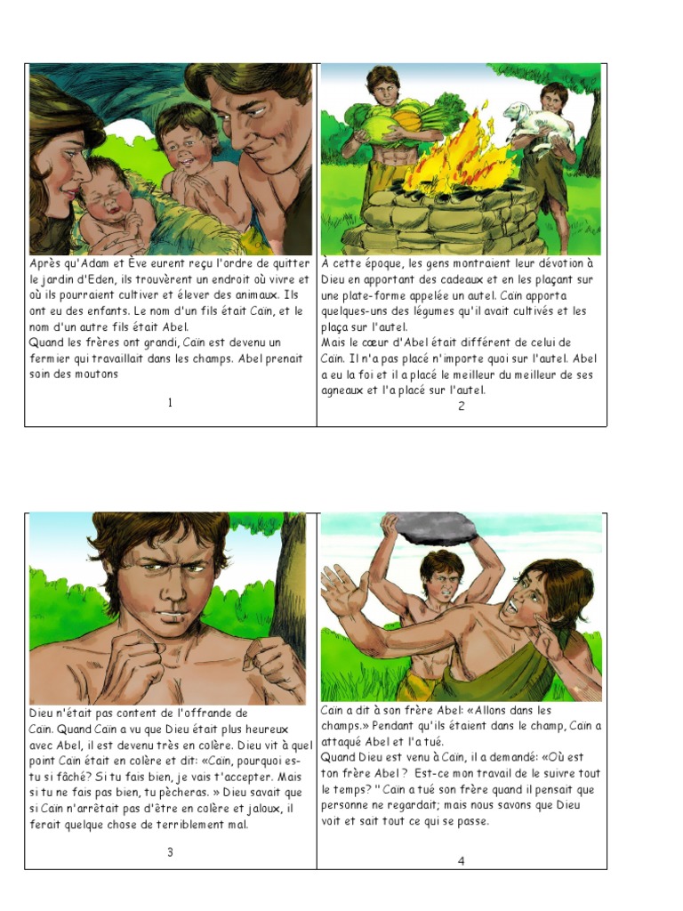 Cain Et Abel Eleve +6 Ans | PDF
