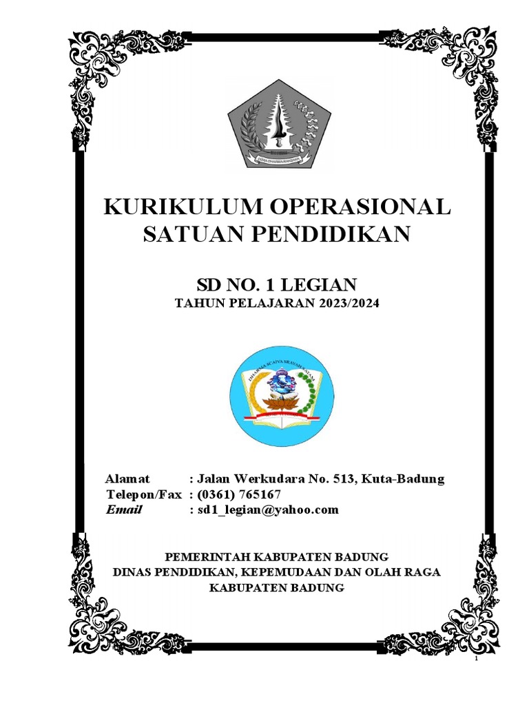 Cover Kurikulum | PDF