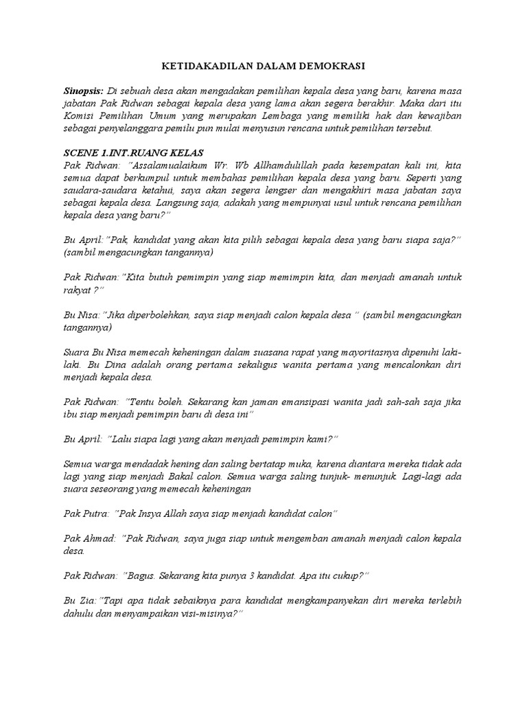 Naskah Film Kel1 | PDF