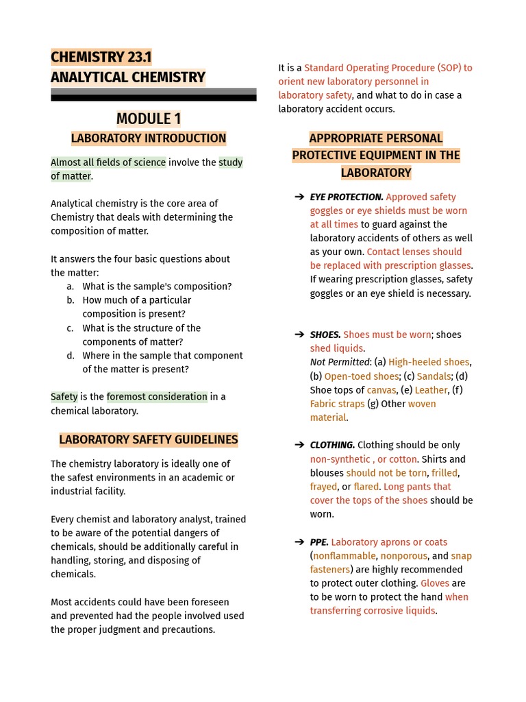 Chem 23.1 Notes | PDF | Ion | Chemical Compounds
