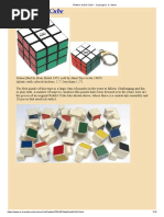 Pretty Rubik S Cube Patterns With Algorithms | PDF | Recreational ...