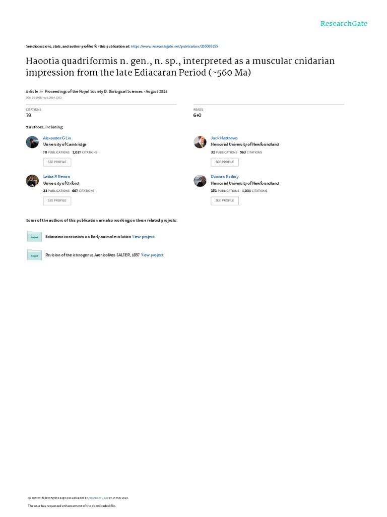 Liuetal Haootia | PDF