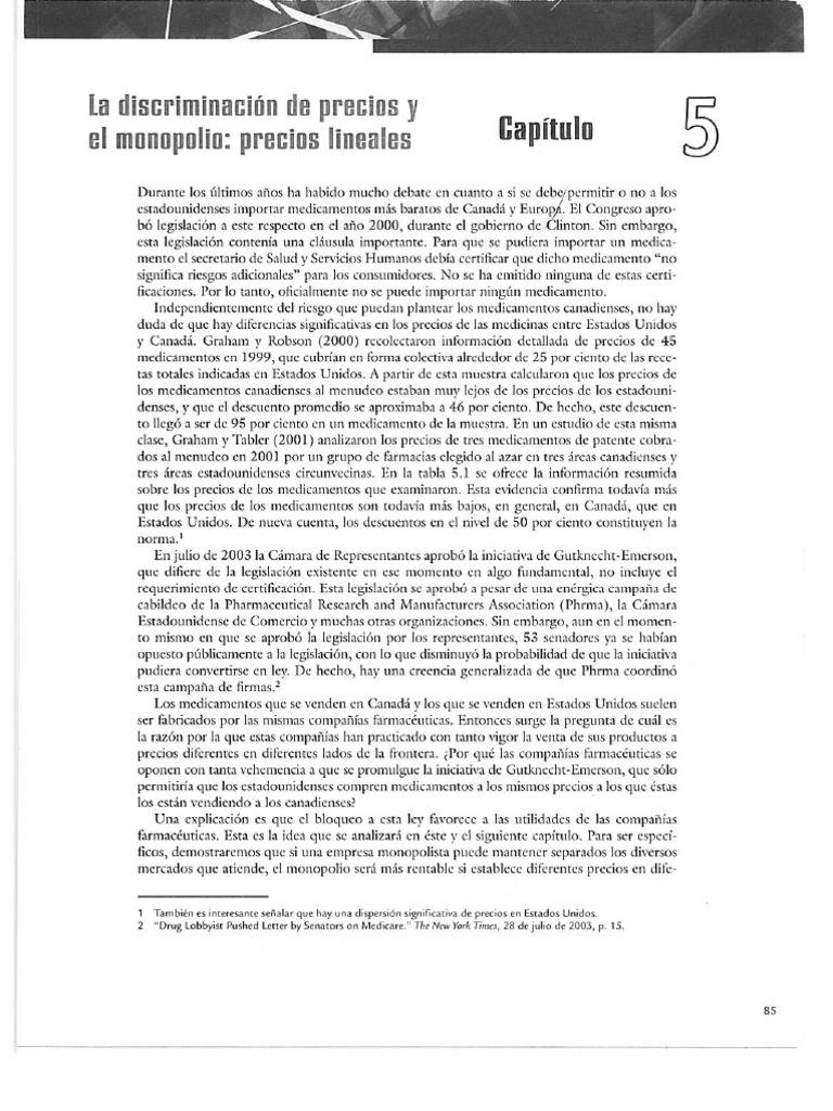 Cap 5 Pepall | PDF