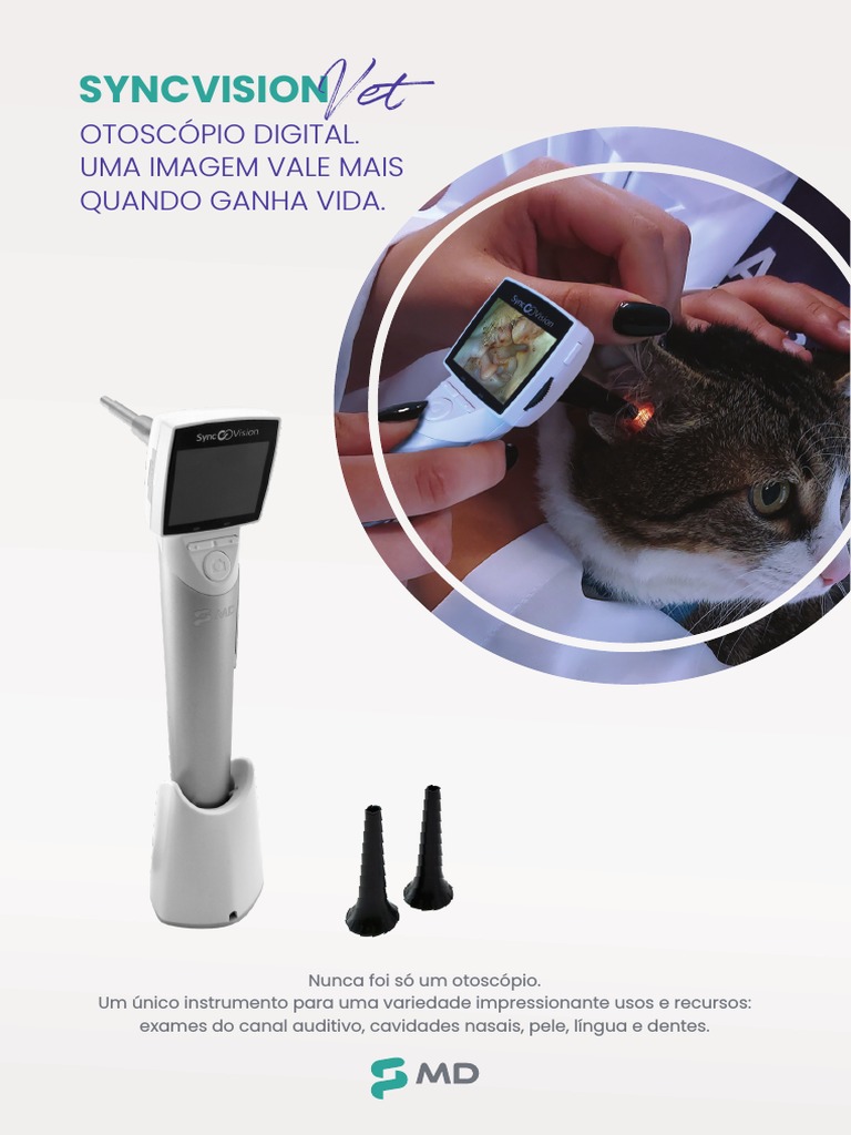 Catalogo Otoscopio Digital Sync Vision Vet | PDF | Vídeo | Notebook