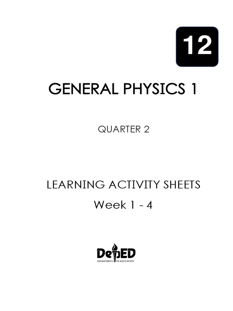 General Physics 1 - Quarter 2 | PDF