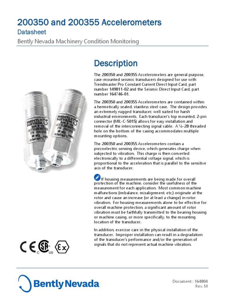 and 200355 Accelerometers: Datasheet | PDF | Science & Mathematics