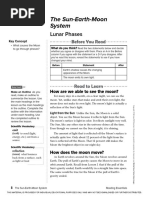 Project-Earth-Moon-Sun System Model-Student Guide | PDF | Moon | Earth
