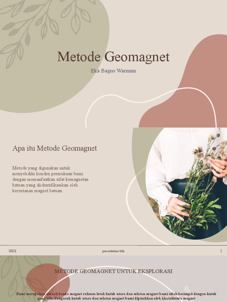 Metode Geomagnet - Eka Bagus | PDF | Sains & Matematika