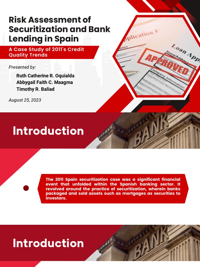 BAFE101 Group 4 Assignment 1 | PDF | Securitization | Mortgage Loan