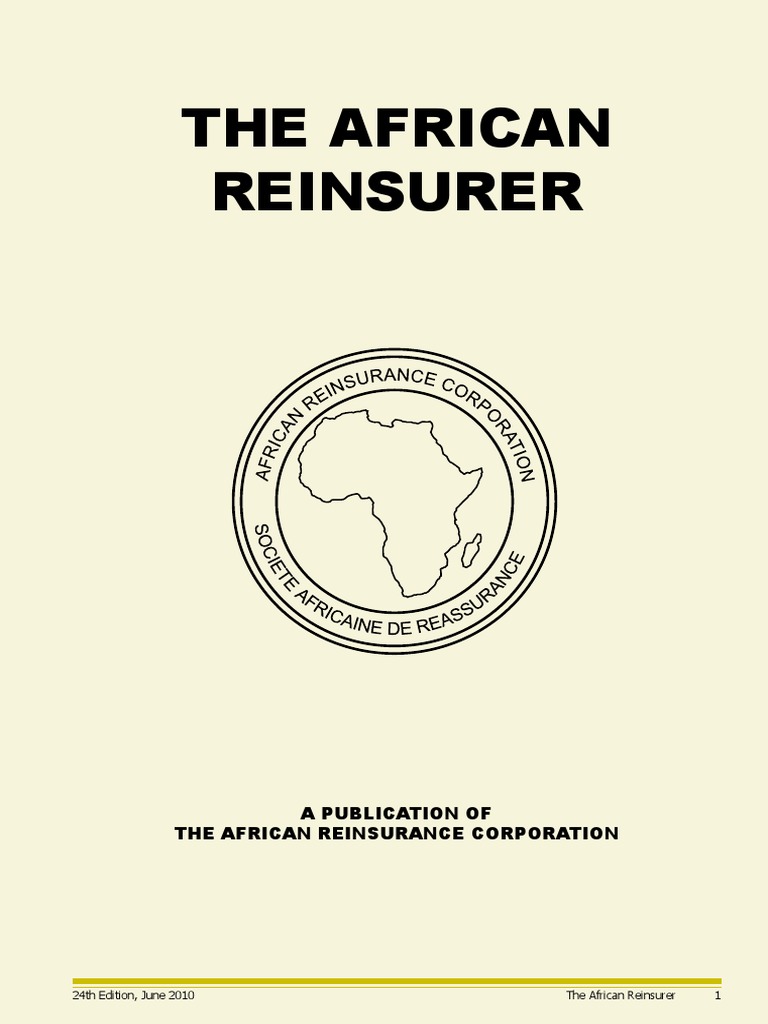 African Reinsurer Insights: June 2010 Edition | PDF | Insurance ...
