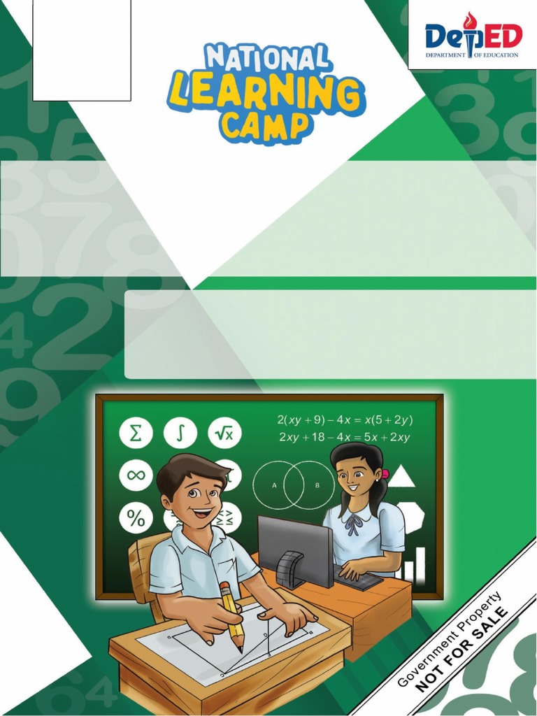 Grade 8 Math Learning Camp Overview | PDF | Equations | Learning