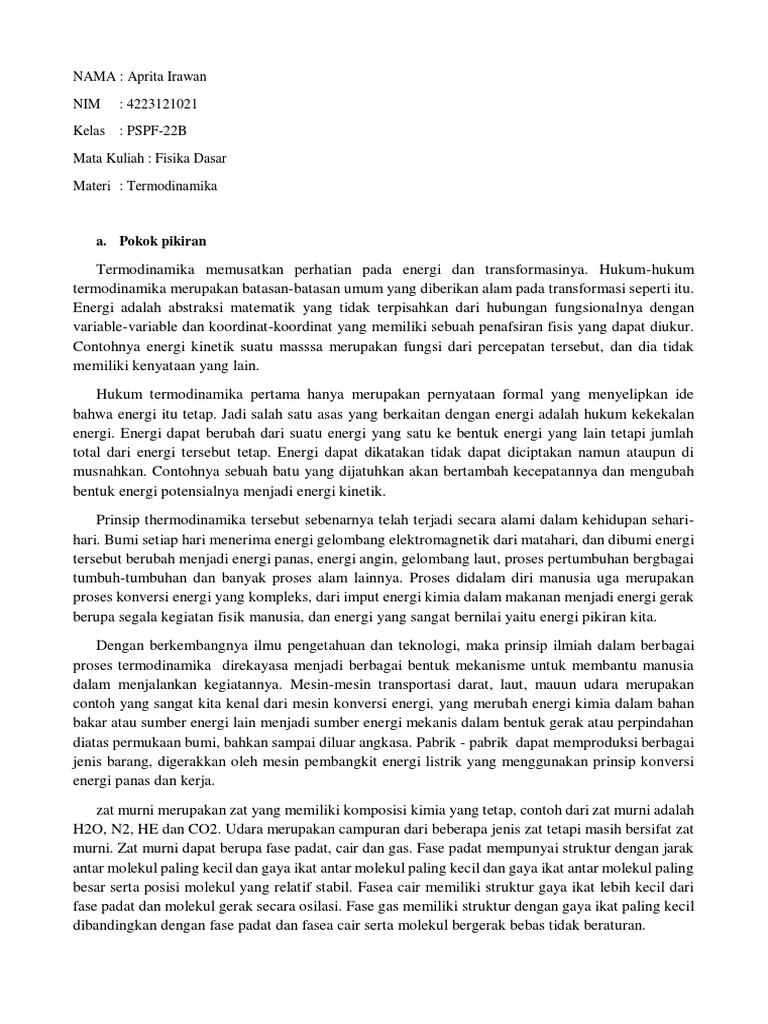 TR - Journal - Aprita Irawan - Fisdas - PSPF22B | PDF