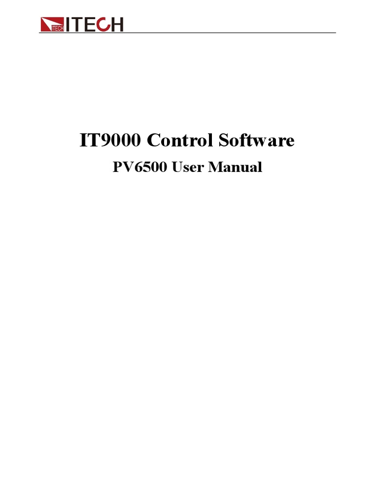 IT9000-PV6500 User Manual-EN | PDF | Microsoft Excel | Icon (Computing)