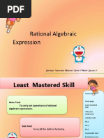 Modeling Real-Life Situations Using Algebraic Expressions | PDF ...