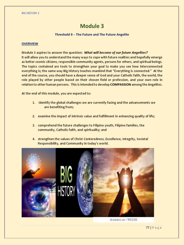 Threshold 9 - The Future and The Future Angelite Overview and Workplan ...