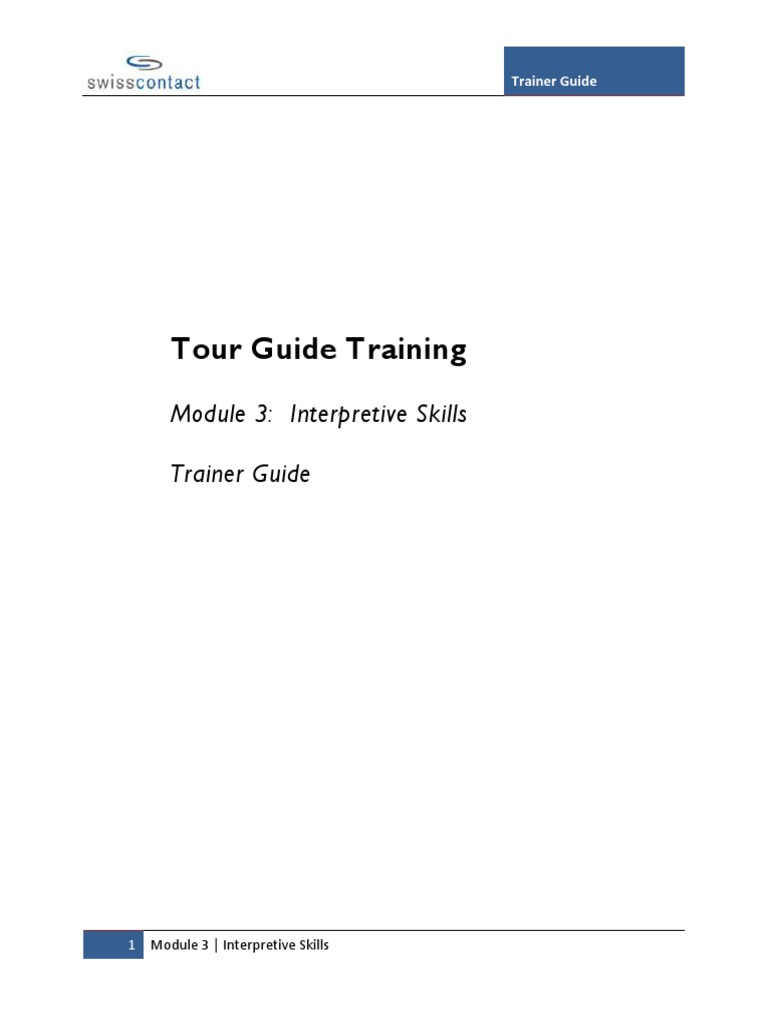 Trainer Guide Mod 3 Final | PDF | Storytelling | Teaching Method