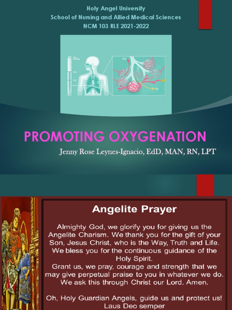 Promoting Oxygenation 2022 | PDF | Breathing | Medicine