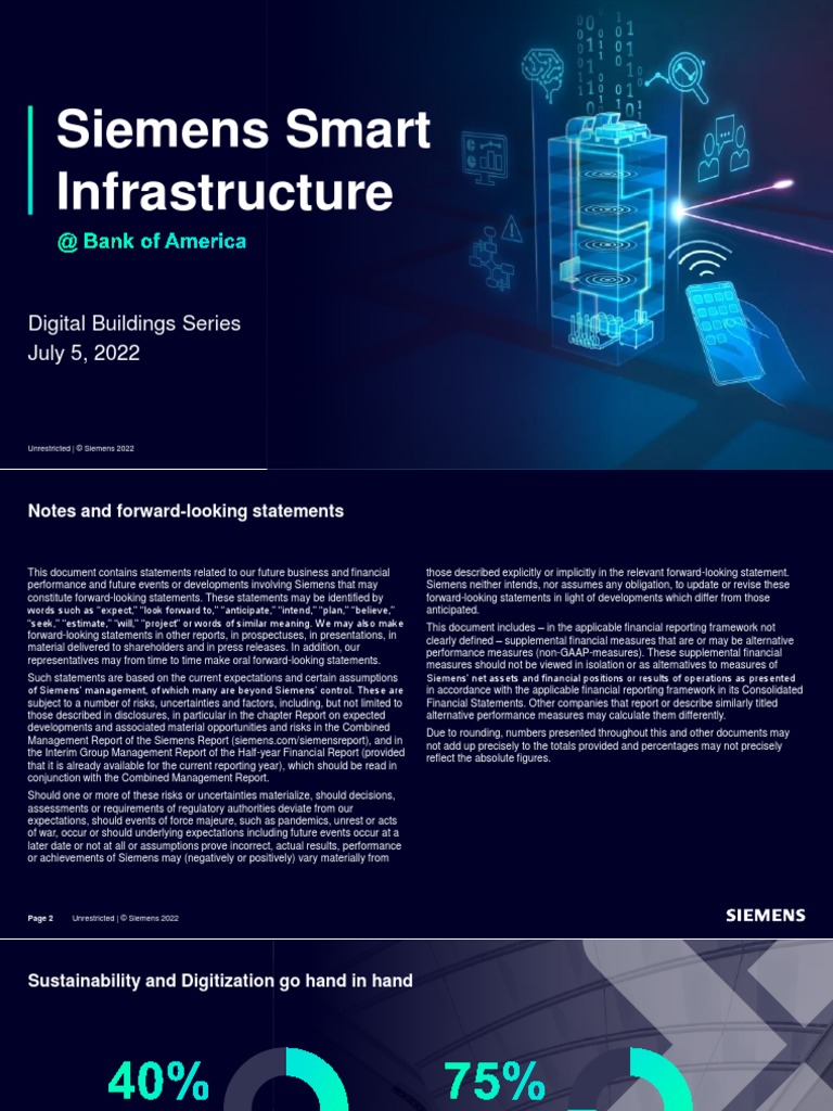Siemens SI Digital Buildings | PDF | Infrastructure | Software As A Service