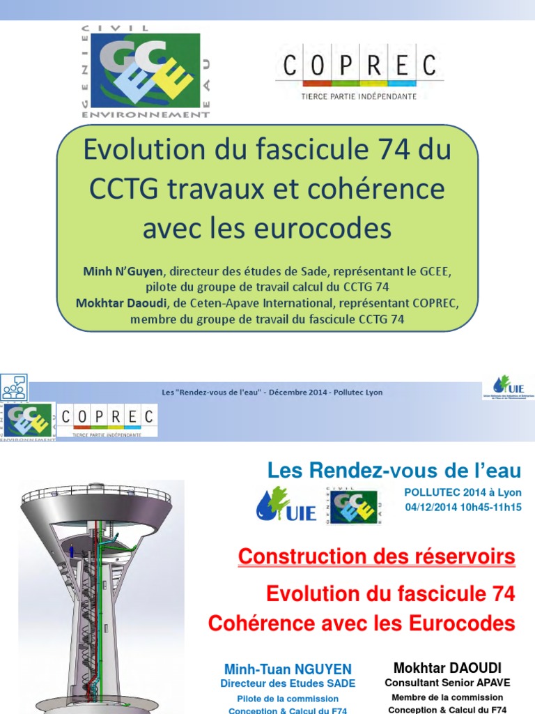 Evolution Du Fasicule 74 Du CCTG | PDF