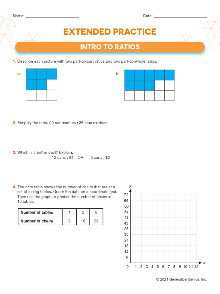 GG Intro To Ratios Practice1 1 | PDF