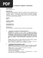 Escala CDR - Clinical Dementia Rating | PDF | Demência | Memória