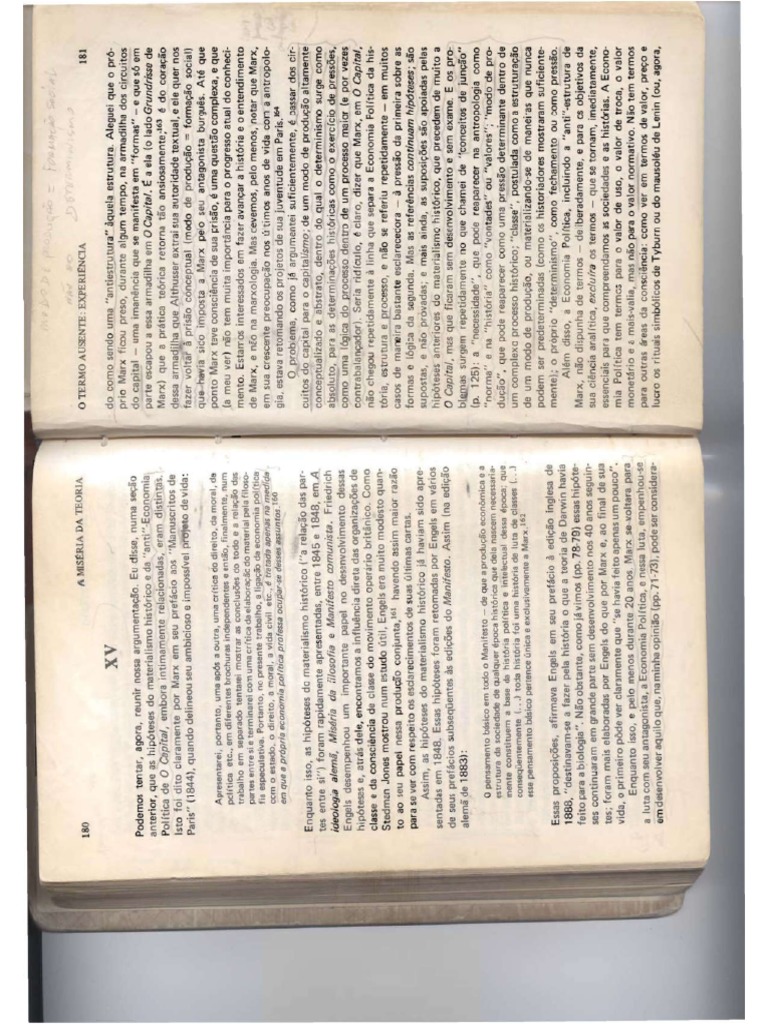 A Miséria Da Teoria - E.P. Thompson (P. 180-200) | PDF