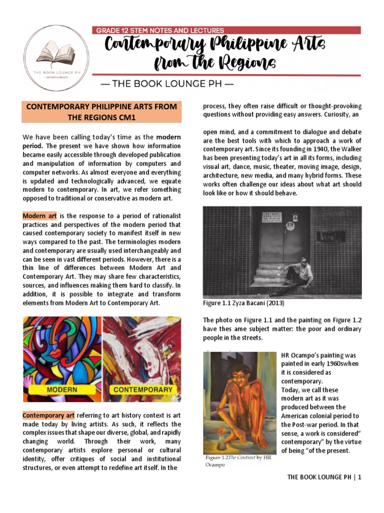 Contemporary Arts | PDF | Paintings | Braid