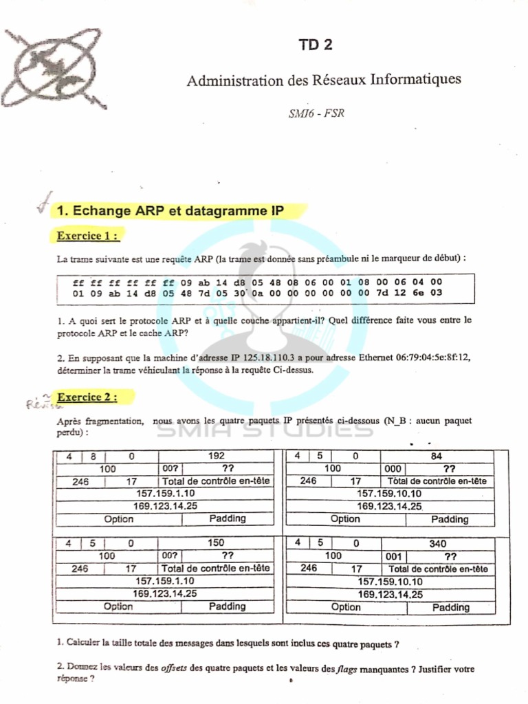 Admin - TD 2 + Corrigé_compressed | PDF