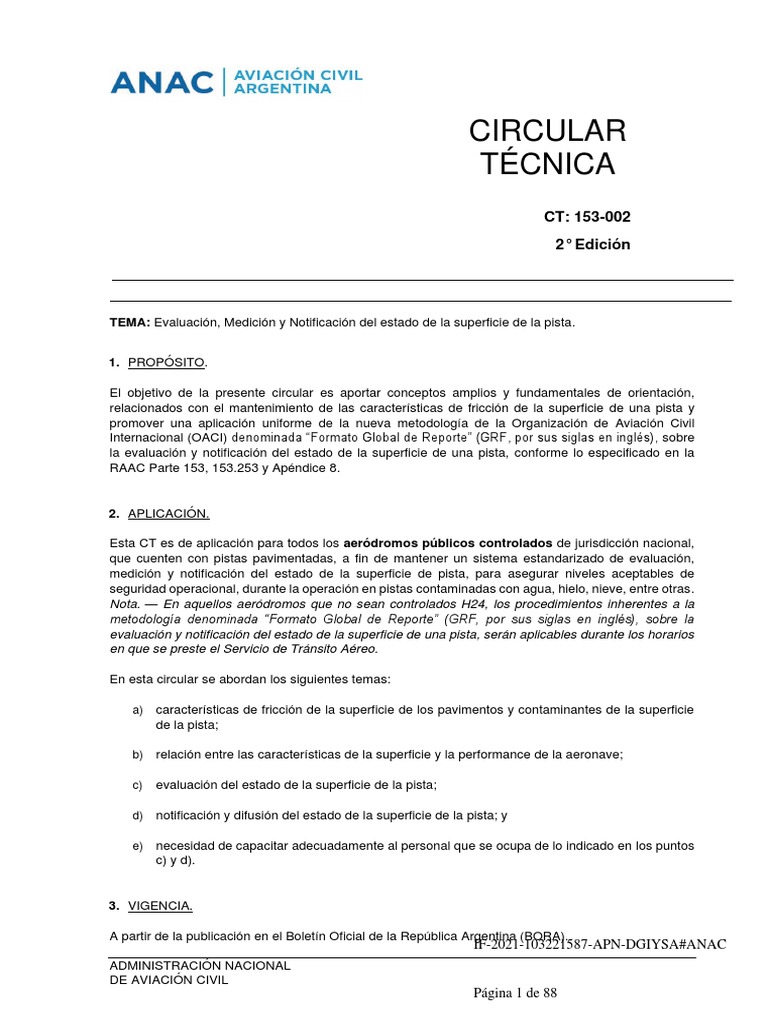 CT 153.002 - Evaluación, Medición y Notificación Del Estado de La ...