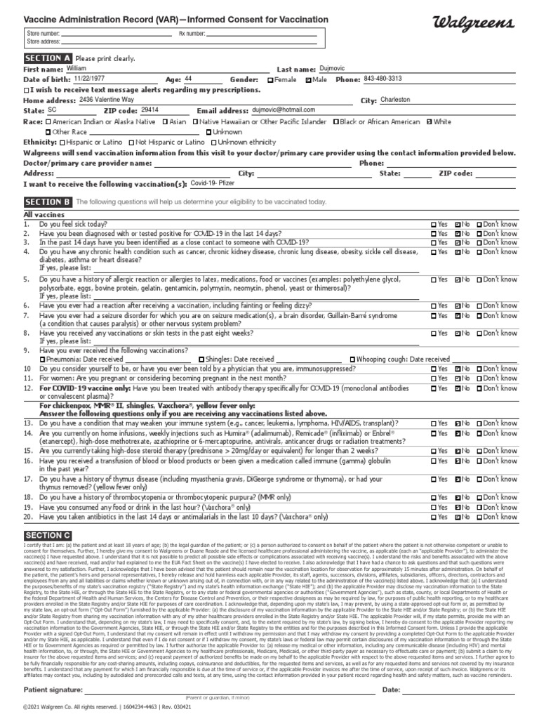 RPA Form | PDF | Race And Ethnicity In The United States Census ...