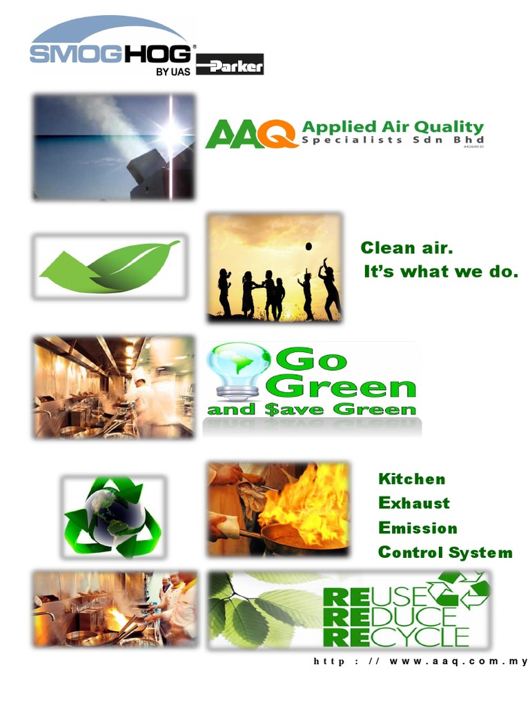 AAQ-Kitchen Emission Control General Brochures-V.4.3 | PDF | Duct (Flow ...