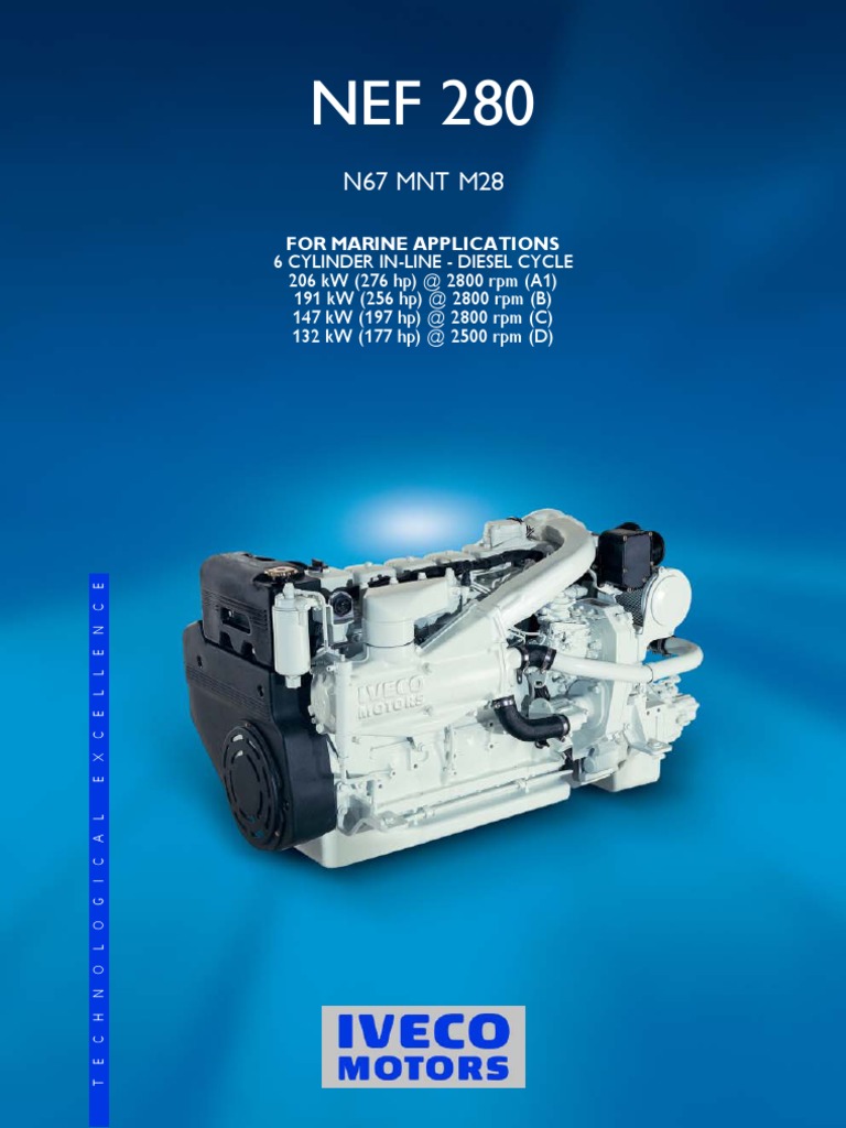 Motor Iveco | PDF | Diesel Engine | Horsepower