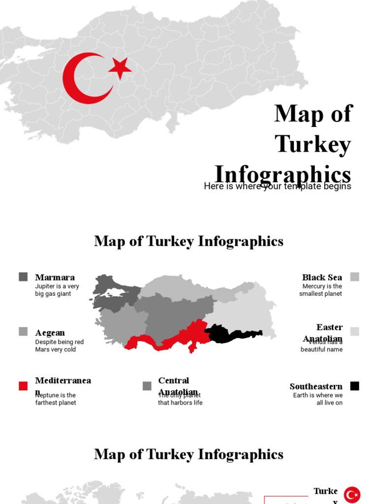Turkey Infographics: Geography & Demographics | PDF