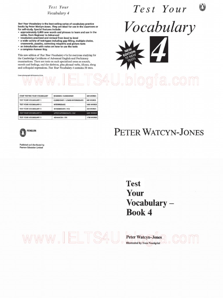 Test Your Vocabulary 4 | PDF