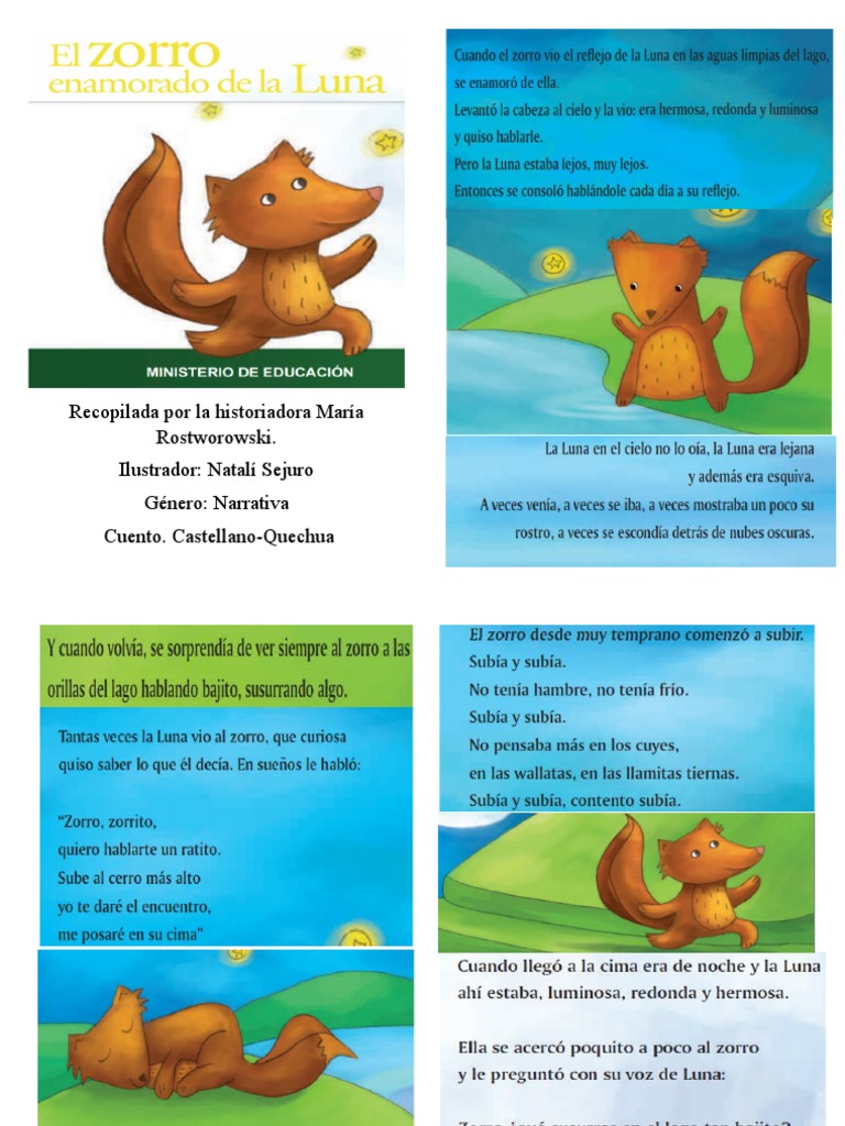El Zorro Enamorado de La Luna | PDF