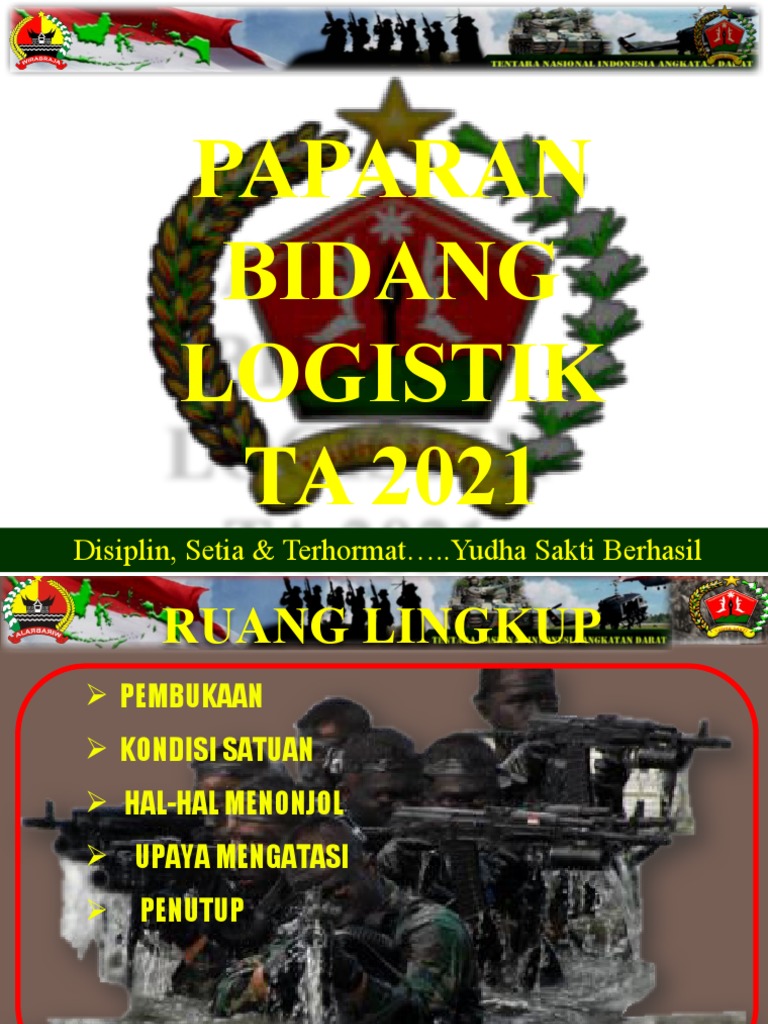Paparan Evaluasi Bidang Log Ta 2021 Ok | PDF