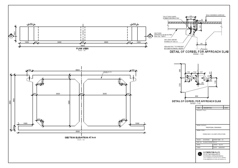 BOX CULVERT STRUCTURE-Layout1.pdf-1 | PDF | Civil Engineering
