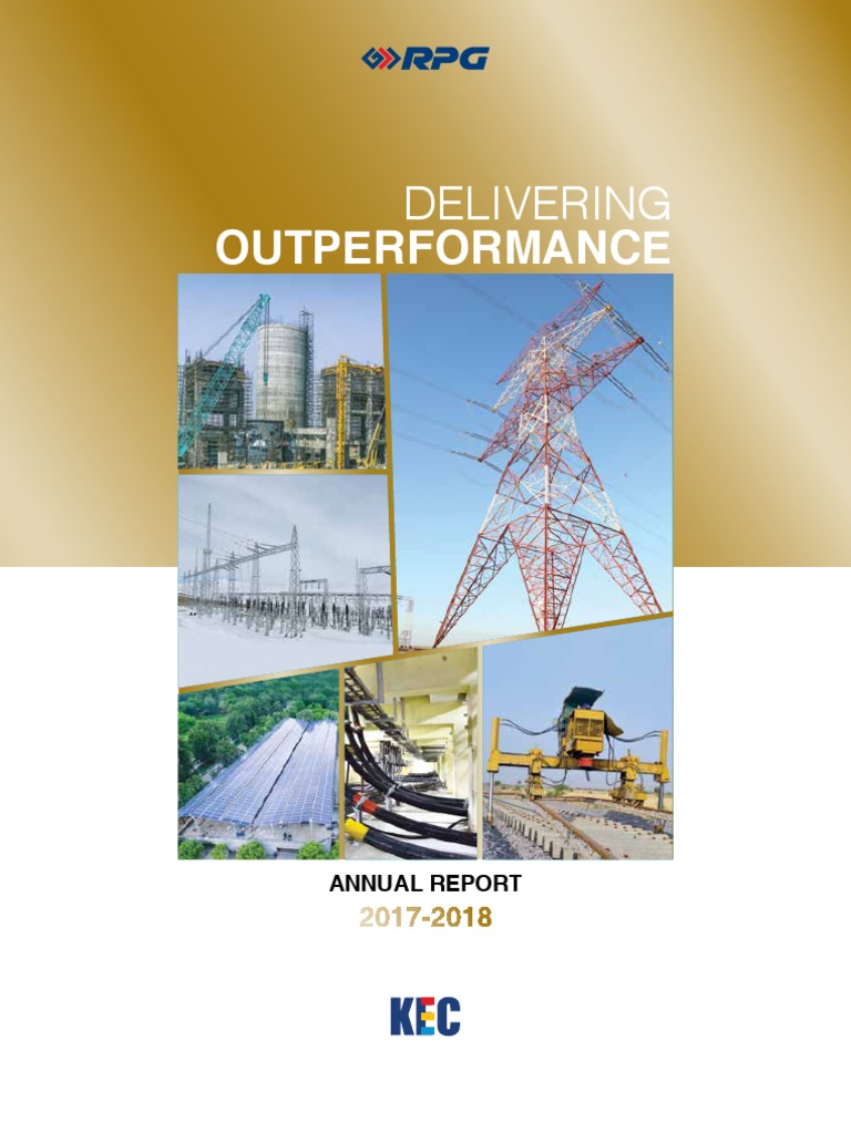 KEC Annual Report FY 2017-18 | PDF | Electrical Substation | Business