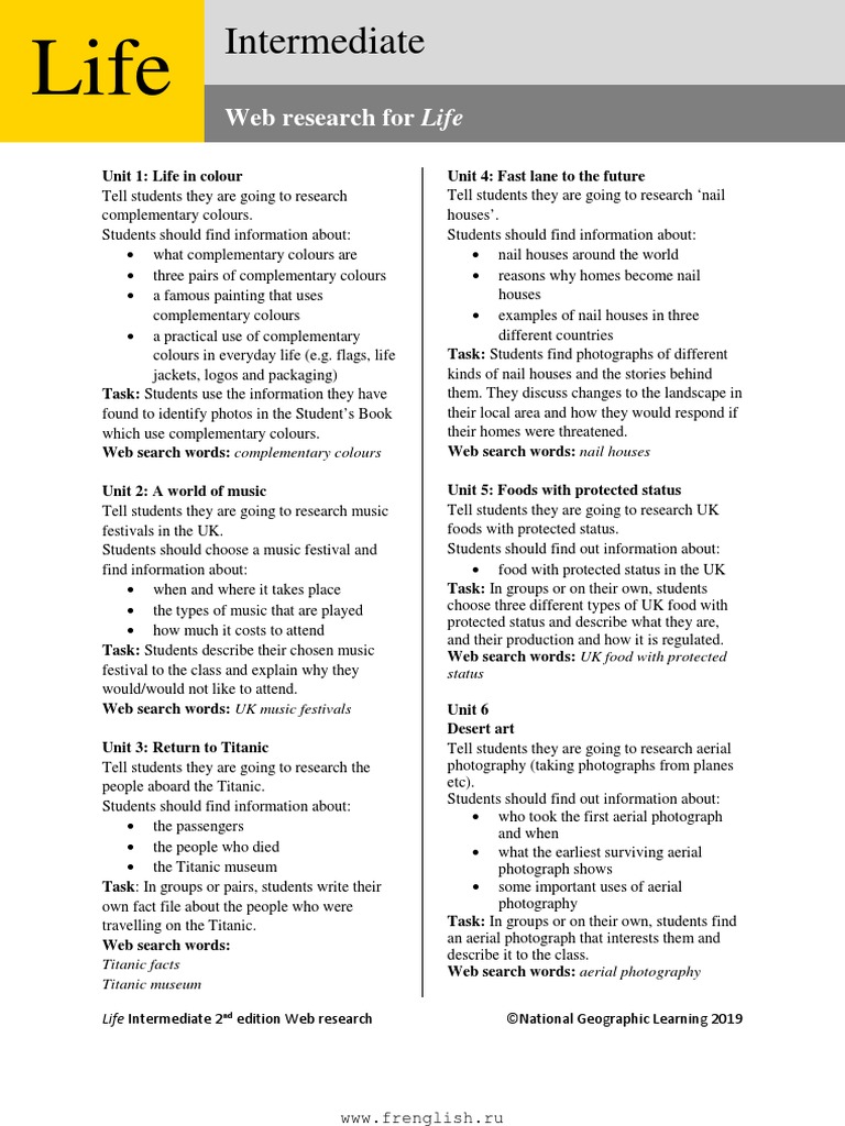 Intermediate Web Research Guide | PDF