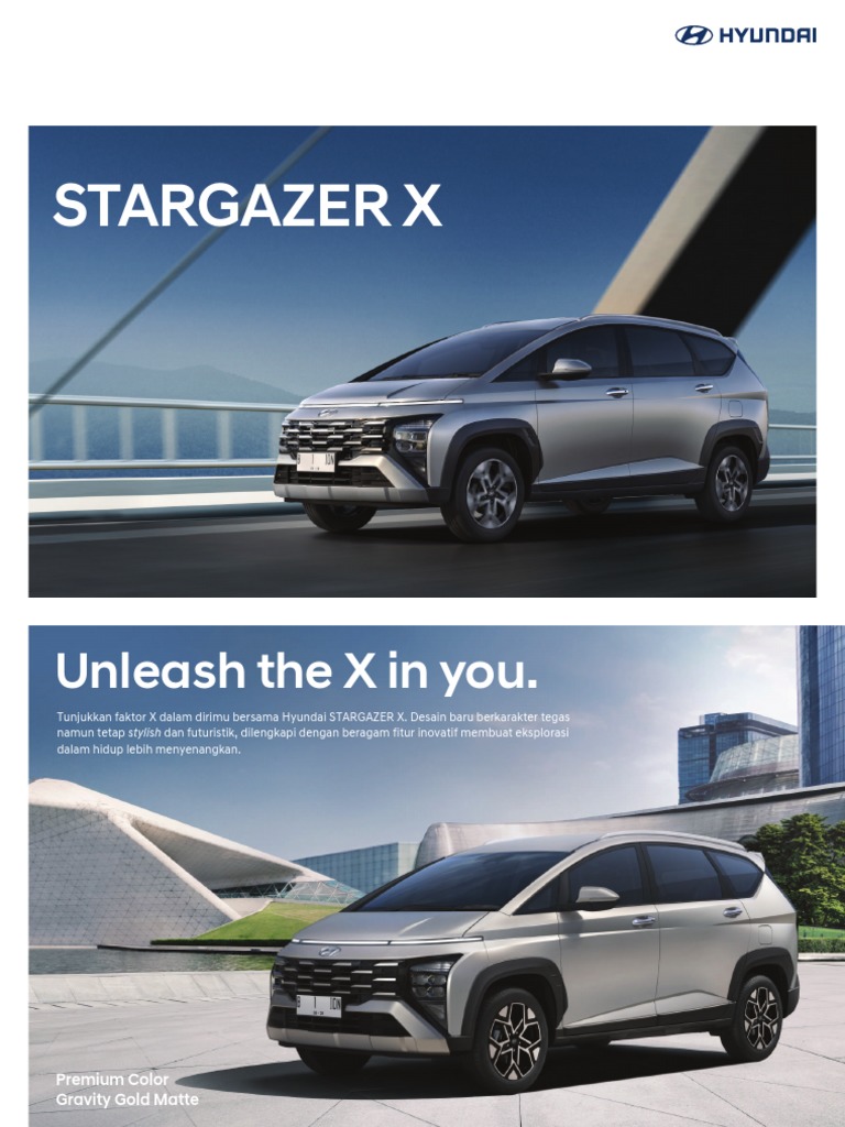 Brosur Hyundai Stargazer X | PDF