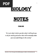 Biology Form 3 Notes | PDF | Meiosis | Food Web