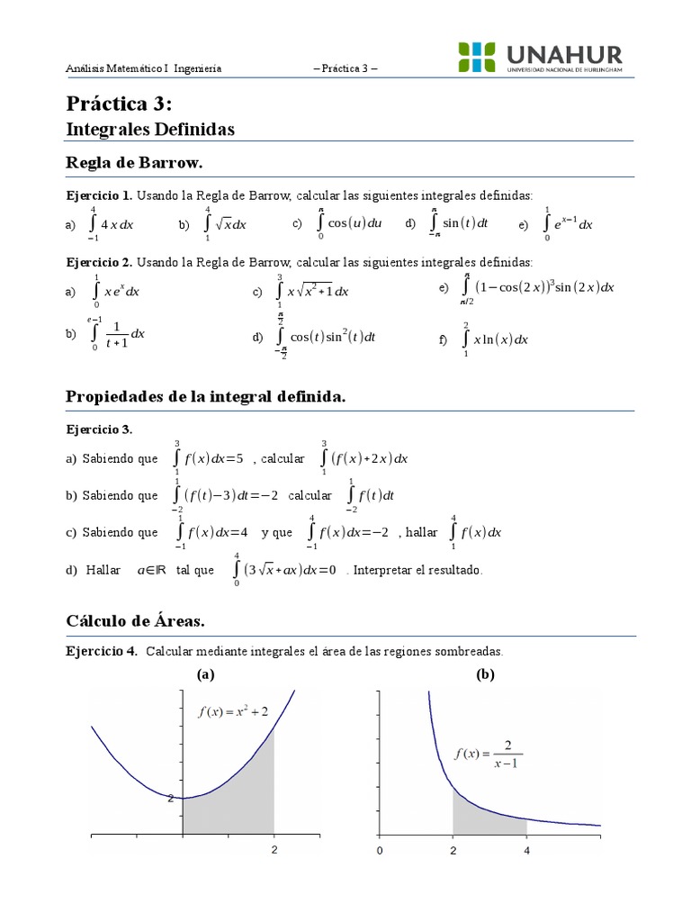 Integrales Definidas y Aplicaciones en Ingeniería | PDF | Integral | Pi